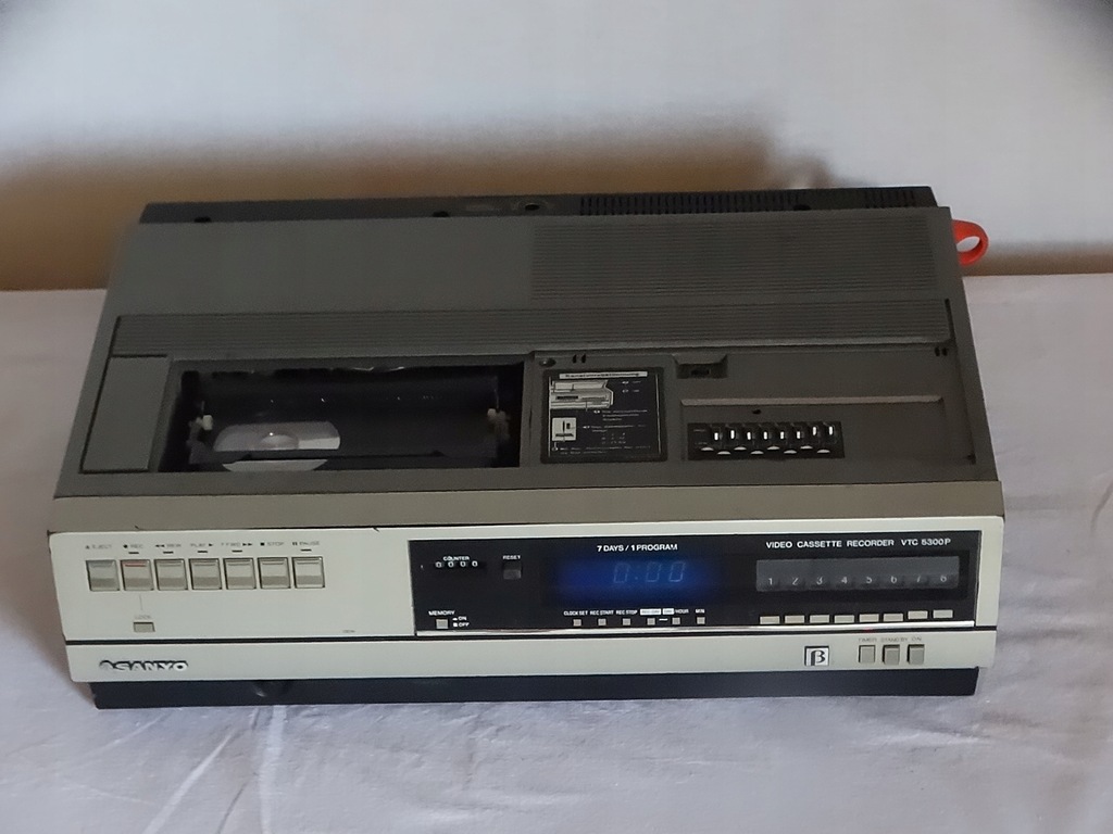 Magnetowid Sanyo Betacord VTC 5300P - 12575219393 - oficjalne archiwum ...