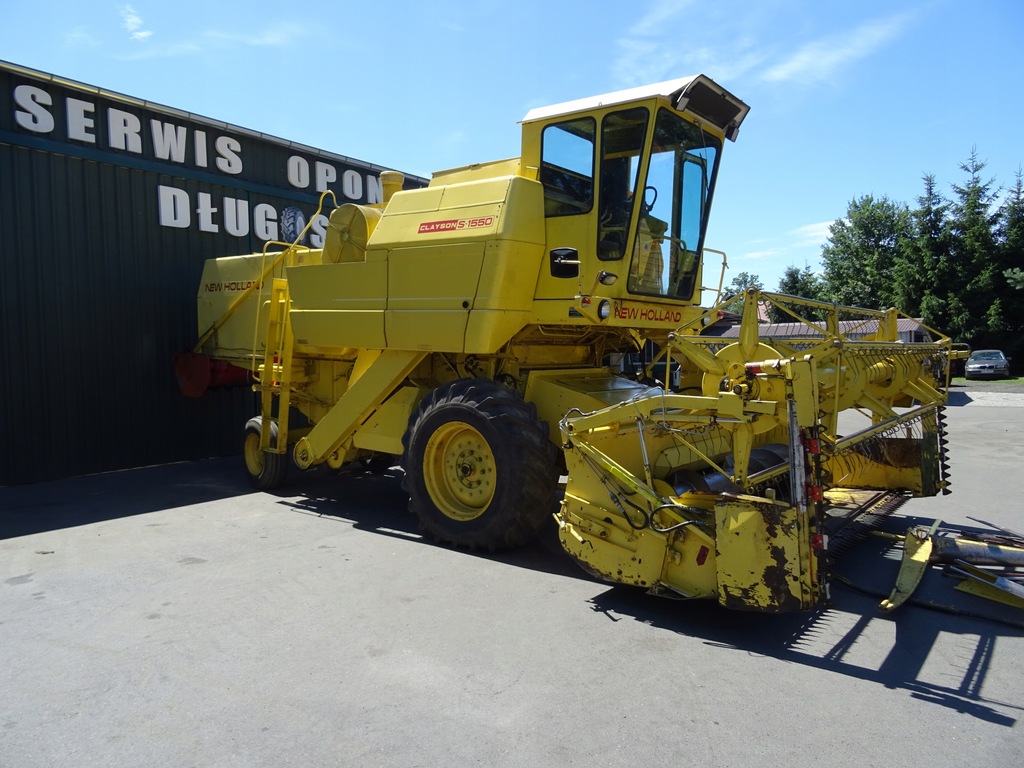 KOMBAJN ZBOŻOWY NEW HOLLAND S 1550 CLAYSON CLAAS - 7364477733 ...
