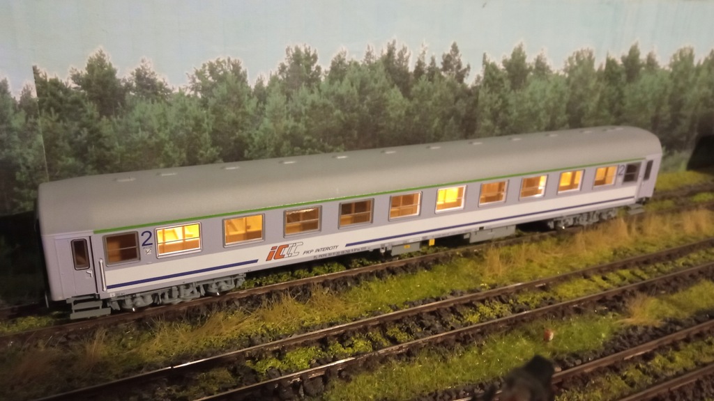 Wagon Piko 97604-2 PKP ICC 2 klasa oświetlony - 13101879713 - oficjalne archiwum Allegro