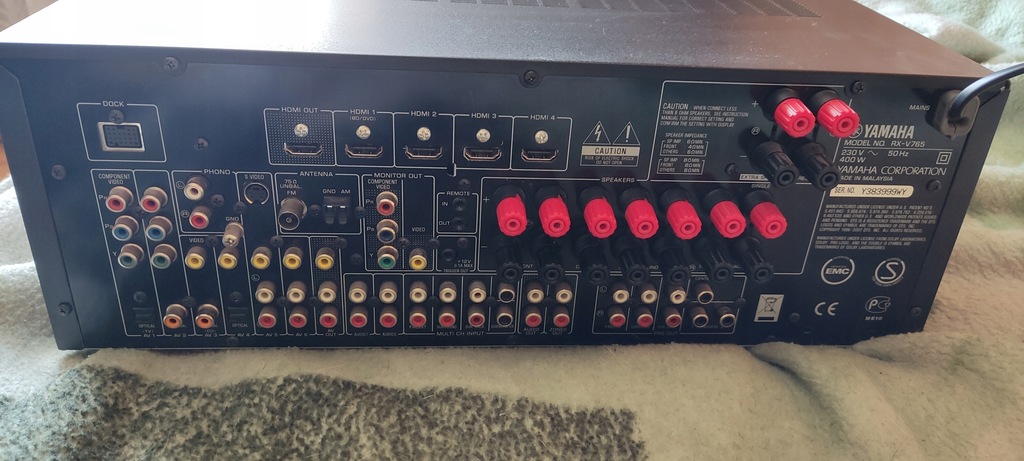 Amplituner Yamaha RX-V765 7.1 czarny - 12689892149 - oficjalne archiwum ...