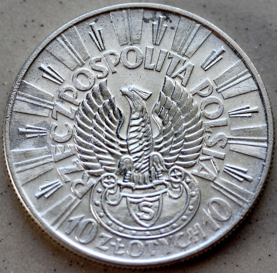 10 złotych 1934 Józef Piłsudski strzelecki - 14347381046 - oficjalne archiwum Allegro