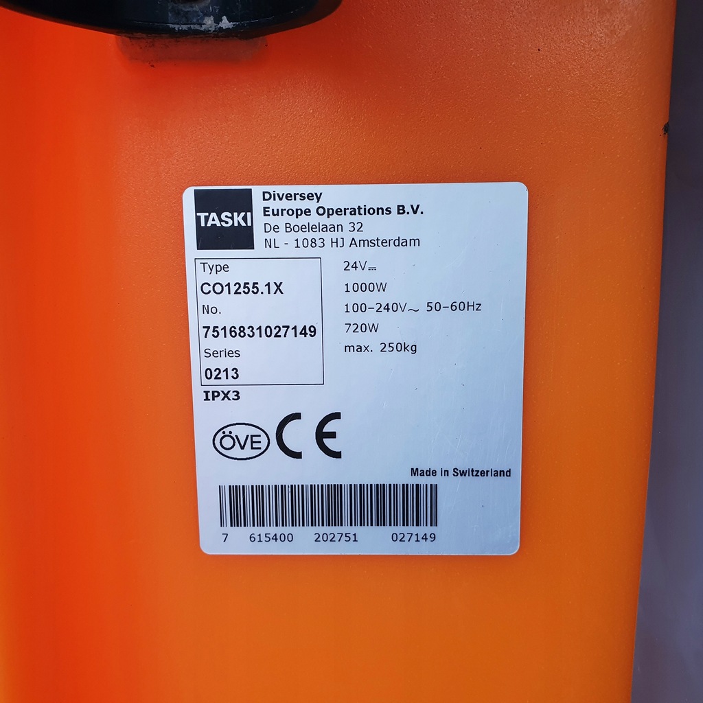 TASKI Swingo 1255B szorowarka maszyna szorująco - 11321765113 ...