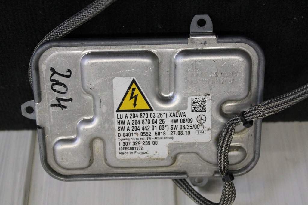 MERCEDES W204 PRZETWORNICA XENON MODUL A2048700326 - 8199034345 ...