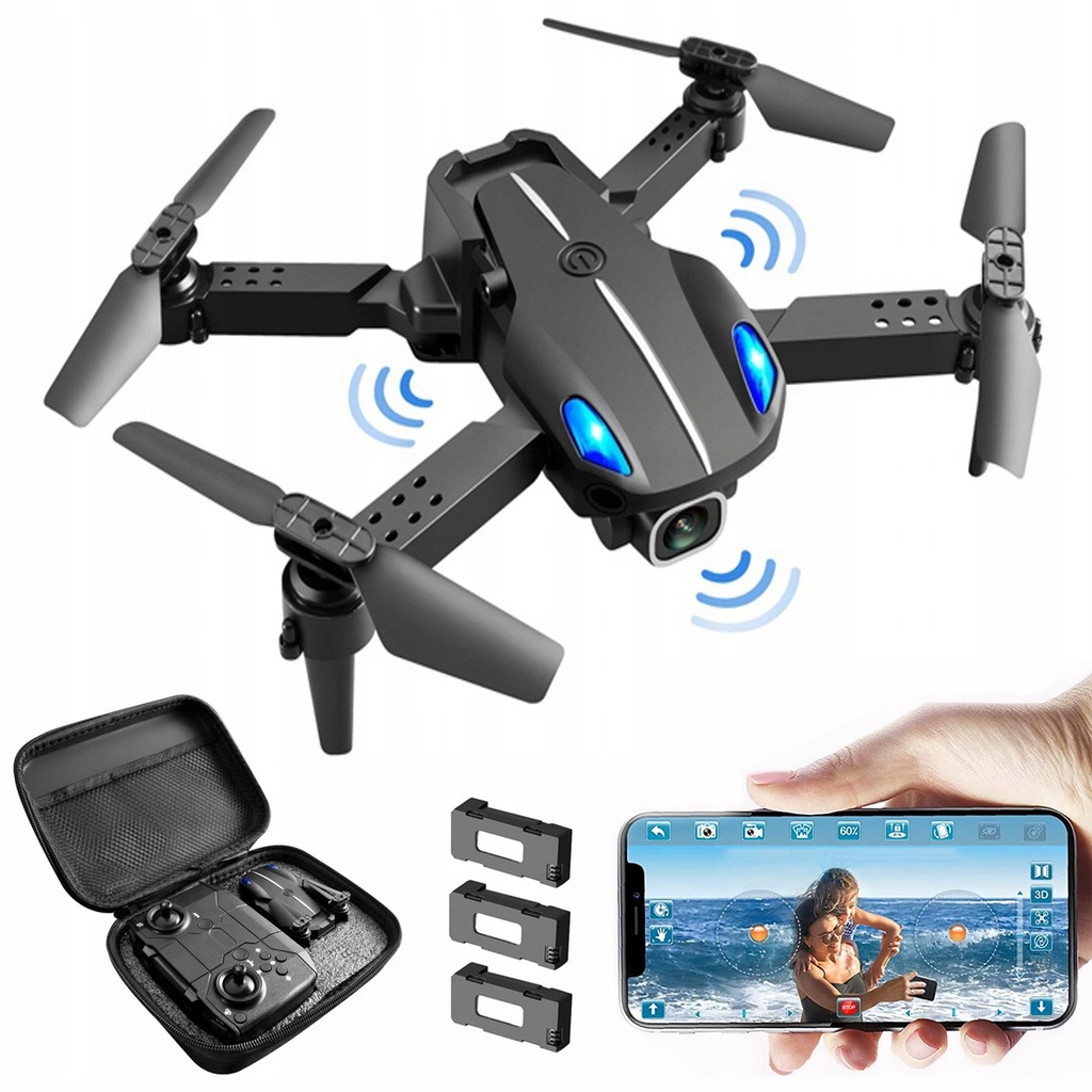 DRON KY907 WIFI FPV 4K HD KAMERY TOY - 11546154188 - oficjalne archiwum Allegro