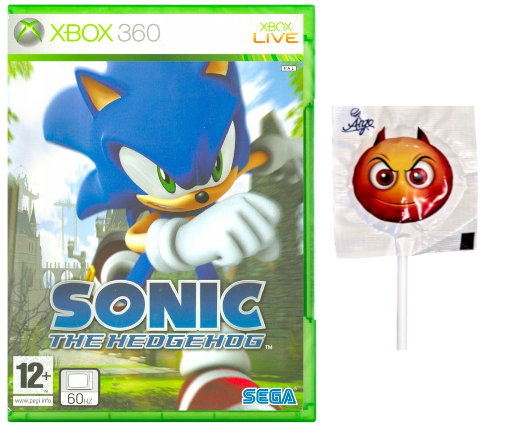 XBOX 360 SONIC THE HEDGEHOG - 11792958435 - oficjalne archiwum Allegro