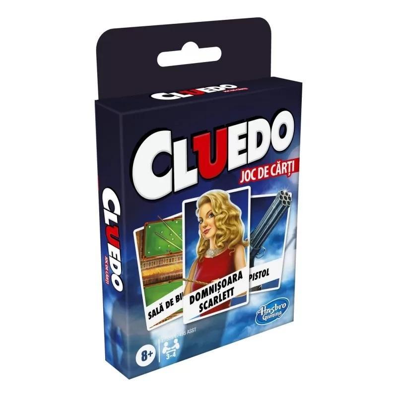 CLUEDO. CARD GAME RO, HASBRO - 12998868100 - oficjalne archiwum Allegro