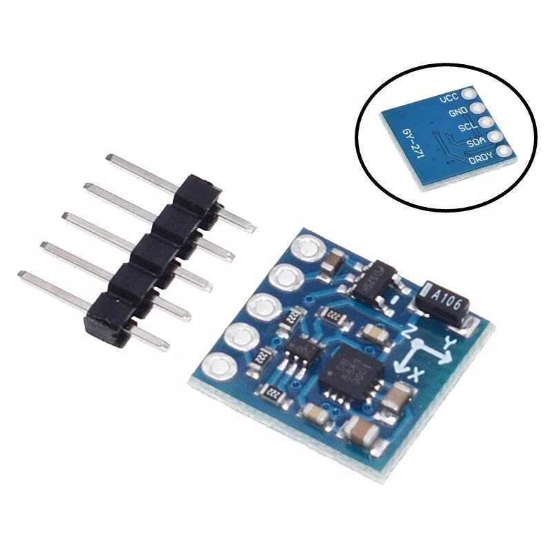 GY-271 QMC5883L moduł elektroniczny kompas moduł k - 12426631112 ...