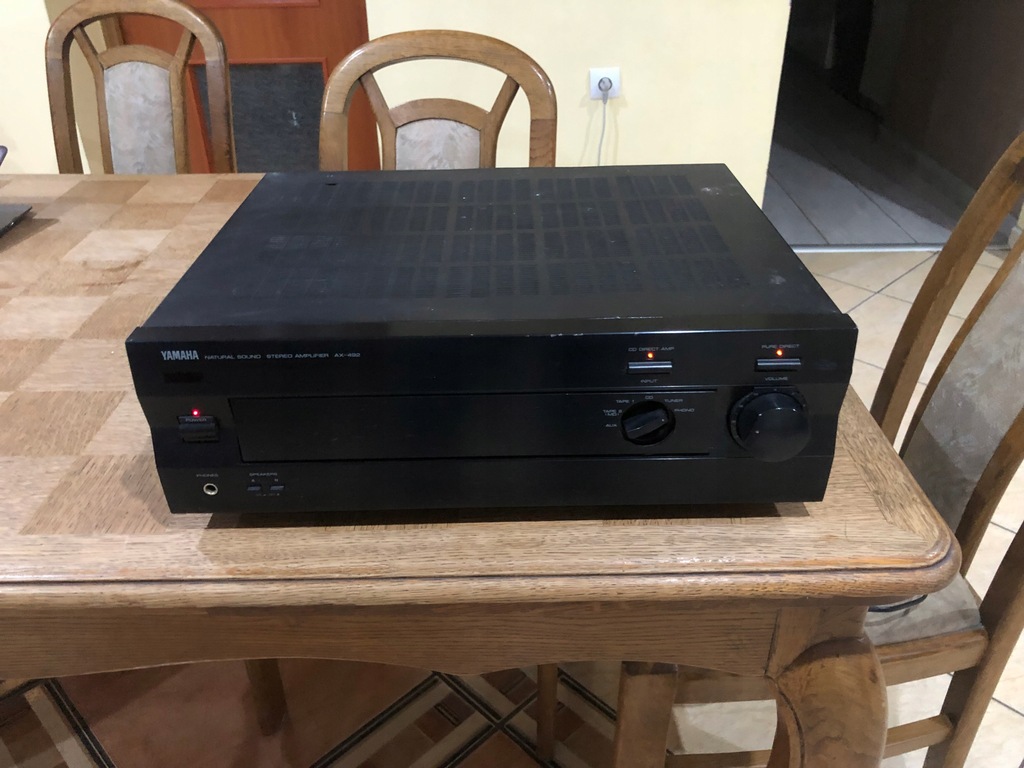 Yamaha AX-492 kultowy wzmacniacz do naprawy - 11587511824 - oficjalne archiwum Allegro