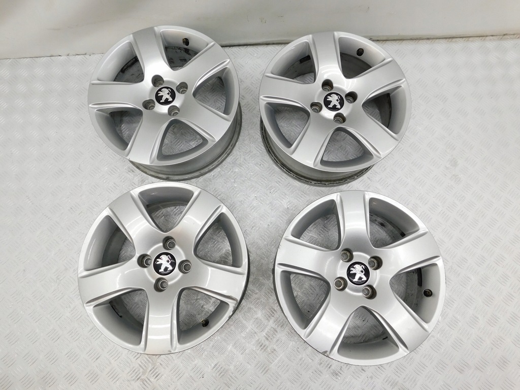 FELGI ALUMINIOWE 7Jx16 4x108 PEUGEOT - 206 207 307 208 308 2008 3008 ...