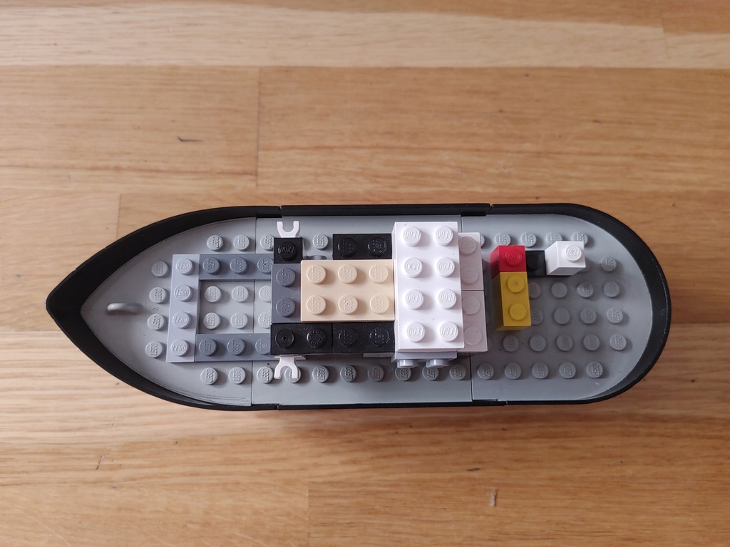 Niekompletny Zestaw LEGO LEGOLAND 4005 - Tug Boat - 12145860530 ...