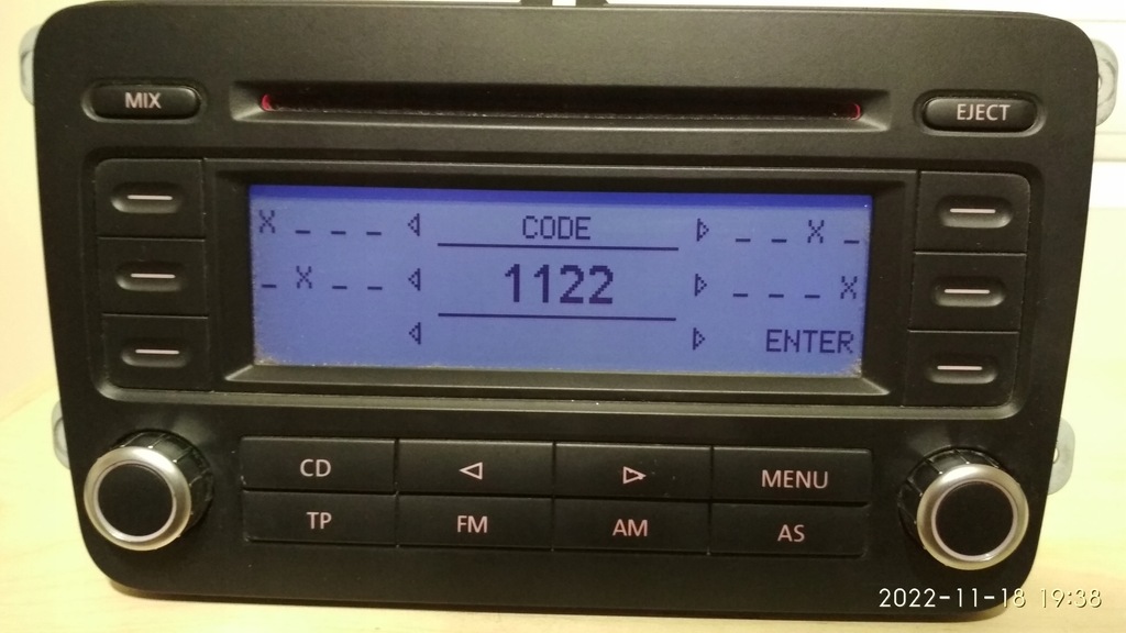 Radio Fabryczne RCD 300 GRUNDIG 1K0 035 186 P +KOD - 12898428870 ...