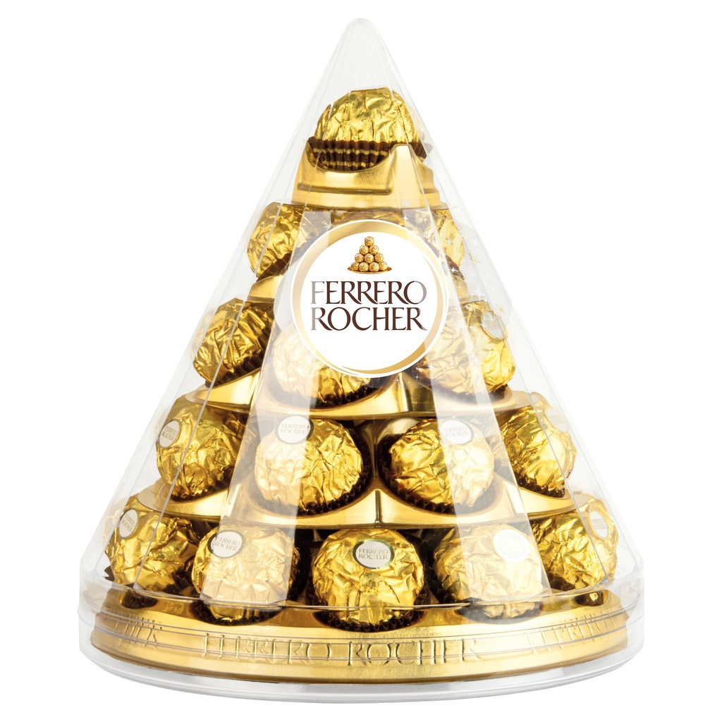 Zestaw czekoladek Bombonierka Praliny Ferrero Rocher 350g (28x12,5g ...