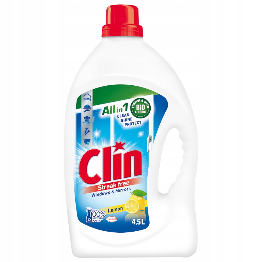 Clin Professional Lemon Płyn do mycia okien 4,5l - 11689572001 ...