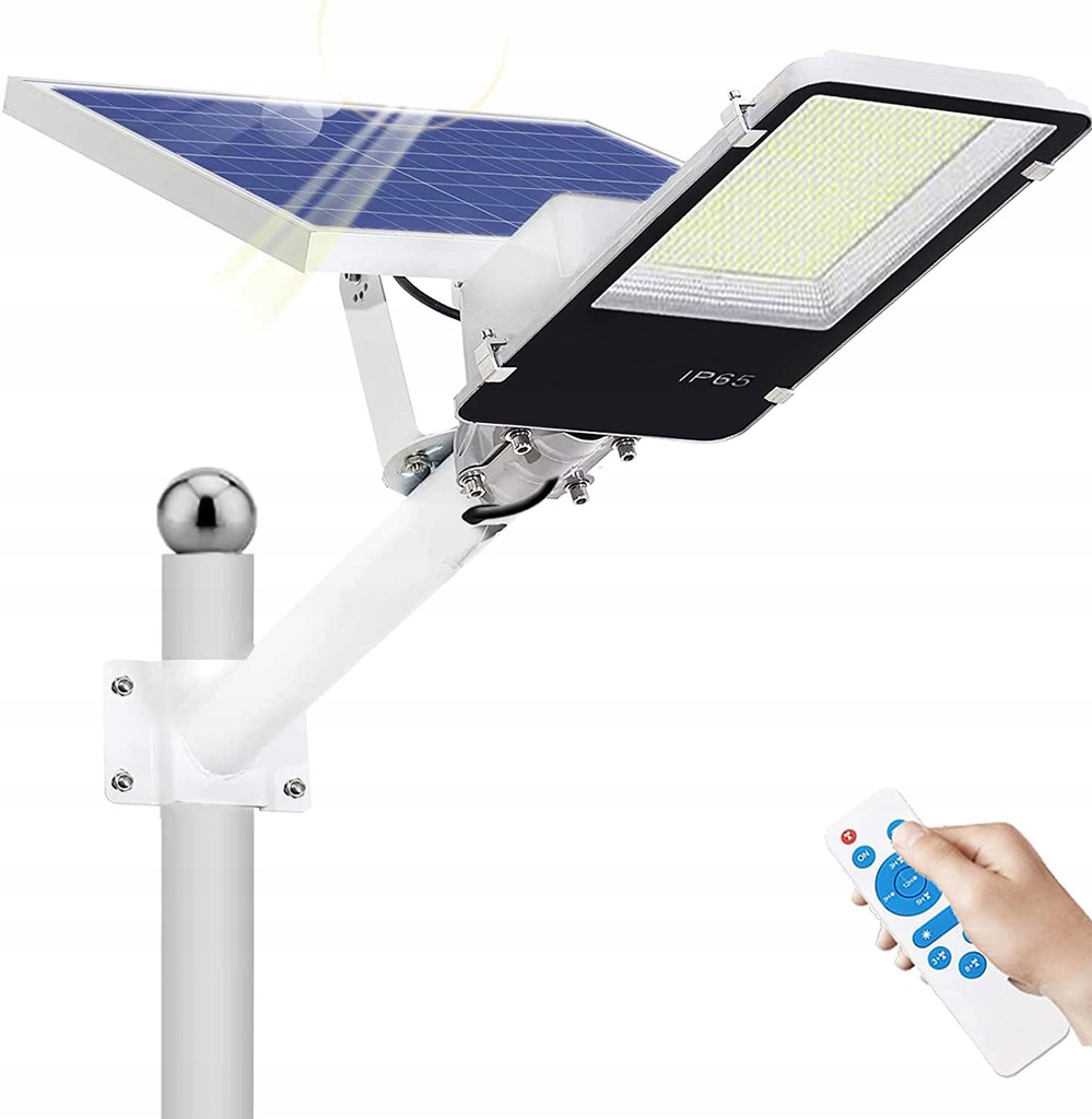outlet Lampa Solarna Latarnia Uliczna 800W +panel - 12158670514 - oficjalne archiwum Allegro