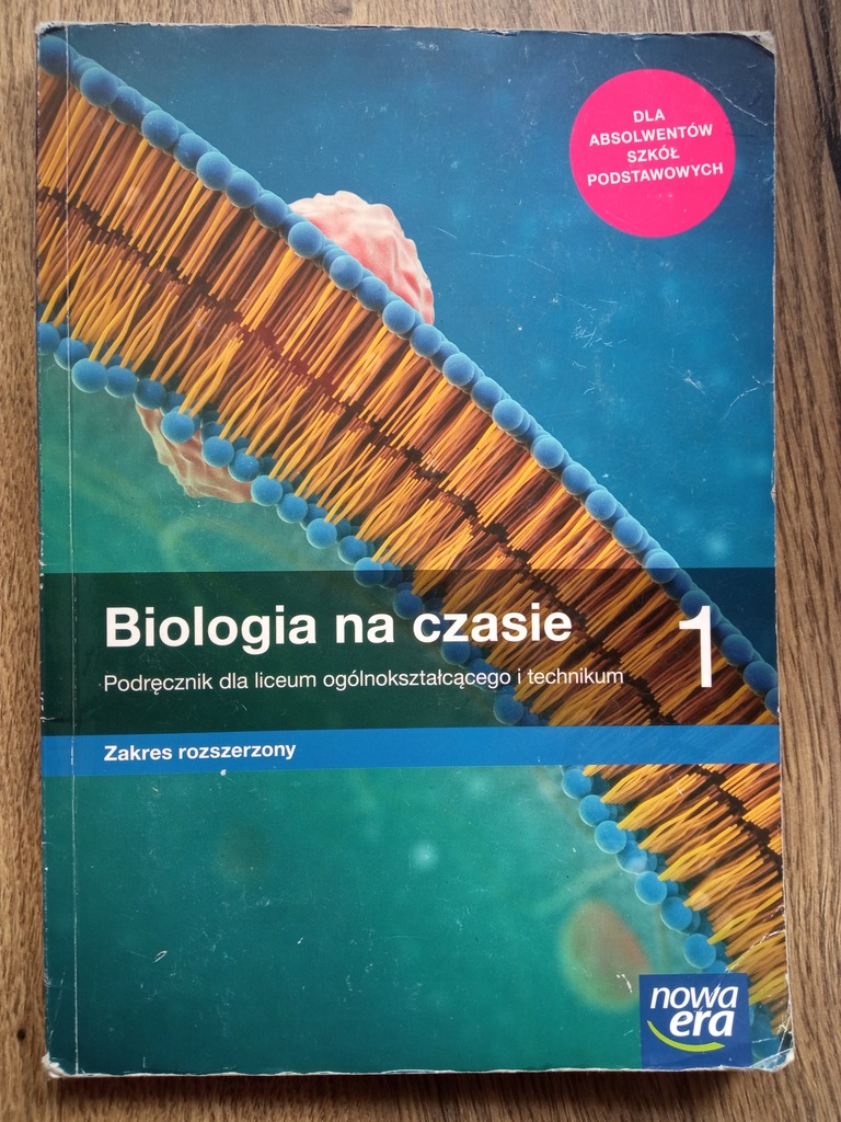 Biologia na czasie 1 Podręcznik Zakres rozszerzony - 12619317453 - oficjalne archiwum Allegro