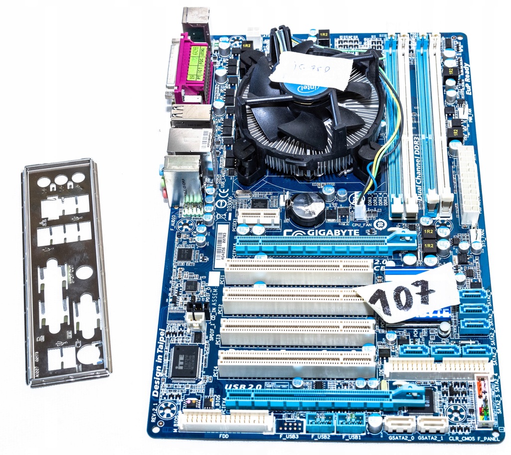 Płyta główna Gigabyte GA-P55-UD3L + Intel i5-750 - 11941051652 ...
