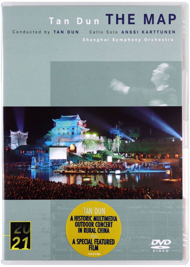 TAN DUN: THE MAP (DVD) - 11222743325 - oficjalne archiwum Allegro