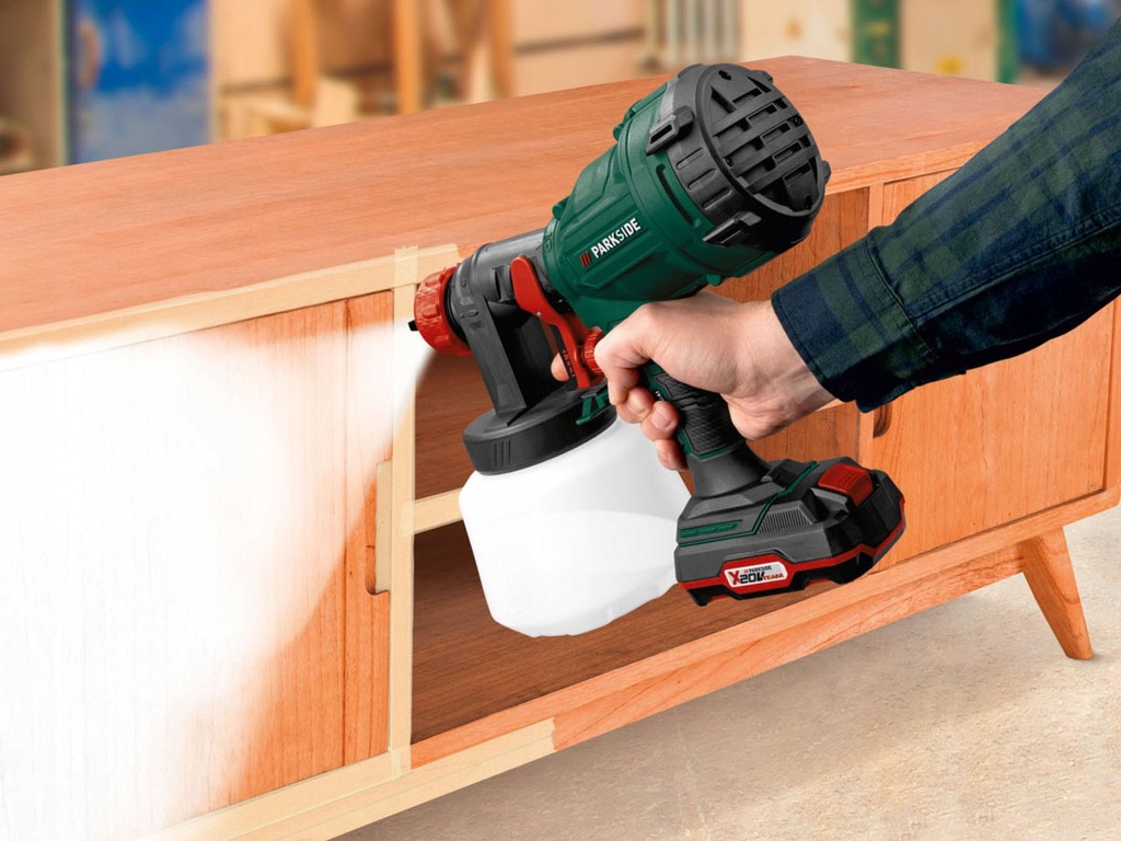 PISTOLET DO MALOWANIA PARKSIDE AKUMULATOROWY PFSA - 12146204985 ...