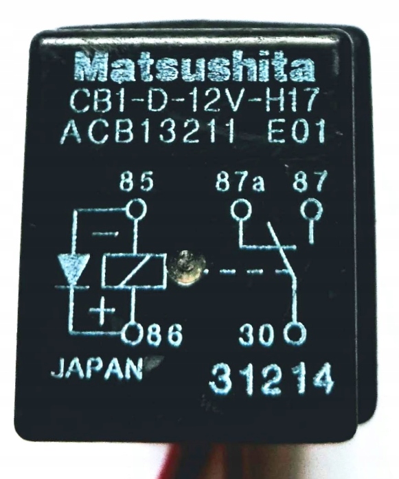 NAIS Matsushita CB1-D-12V-H17 ACB13211 E01 - 9303732696 - oficjalne ...
