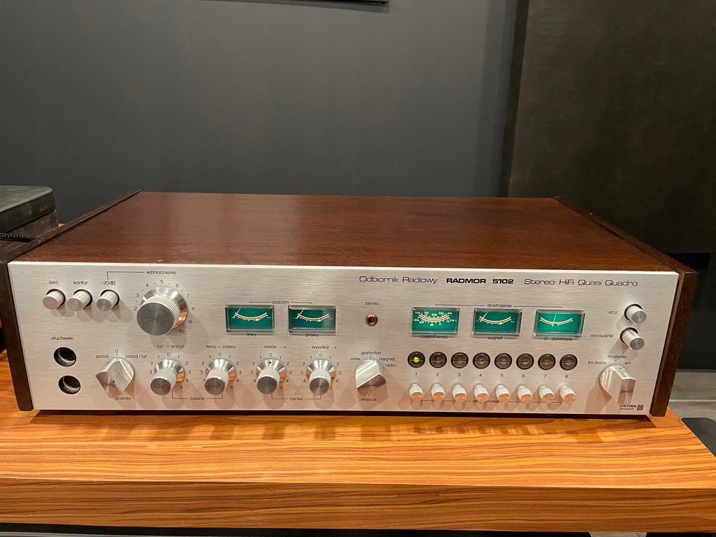 Amplituner Unitra Radmor 5102 - świetny stan !!! - 12745229651 ...