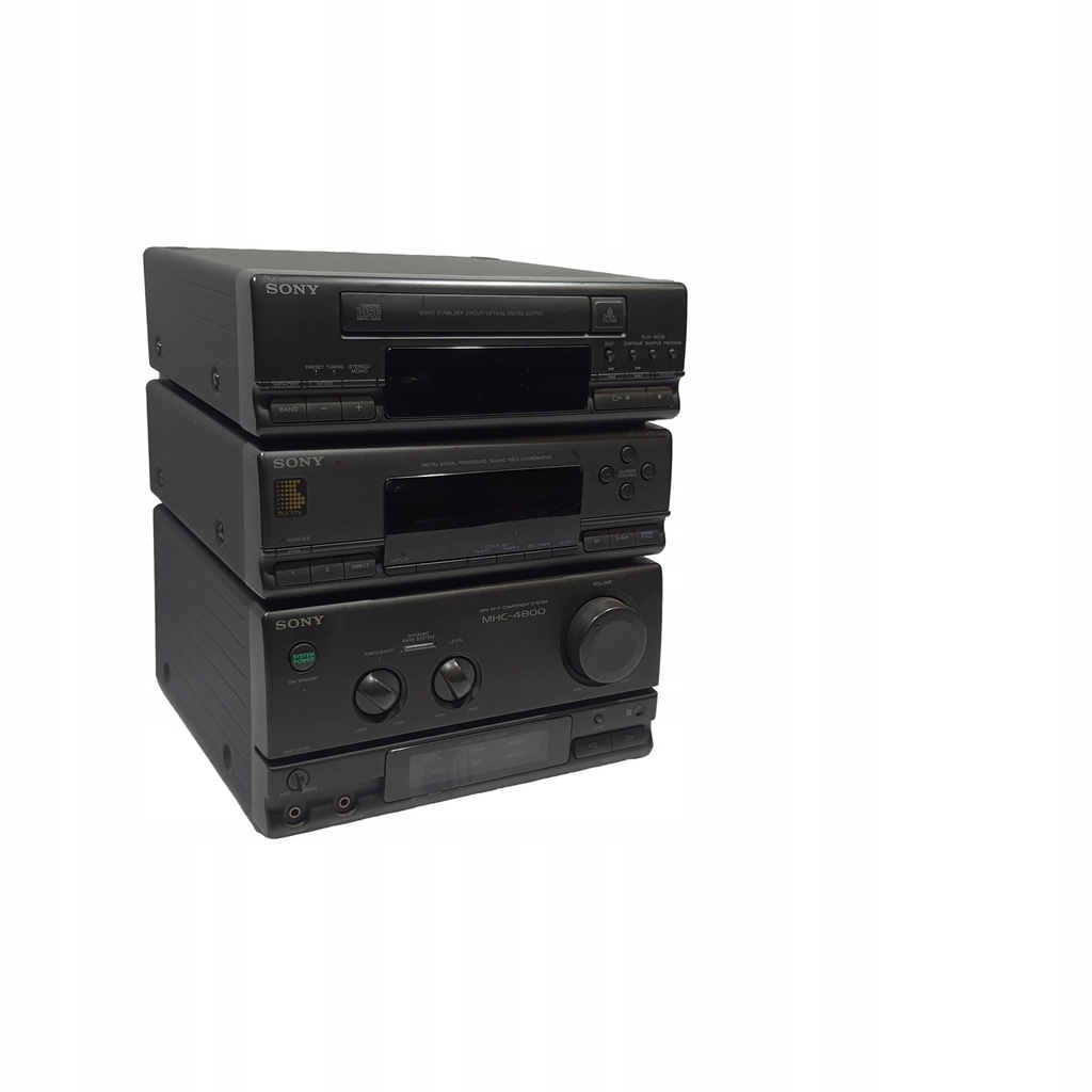 WIEŻA SONY MHC-4800 - 14943571171 - oficjalne archiwum Allegro