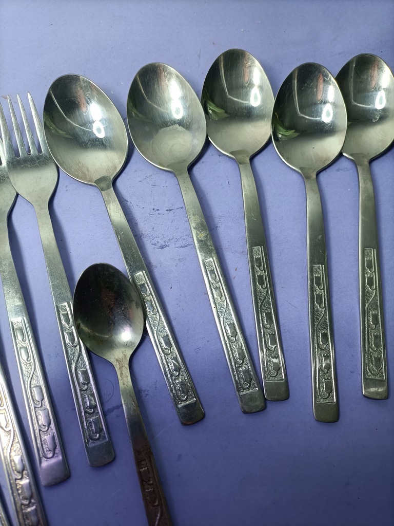 Gerlach PRL sztućce konwalia duży komplet (T19 - 12660027353 ...