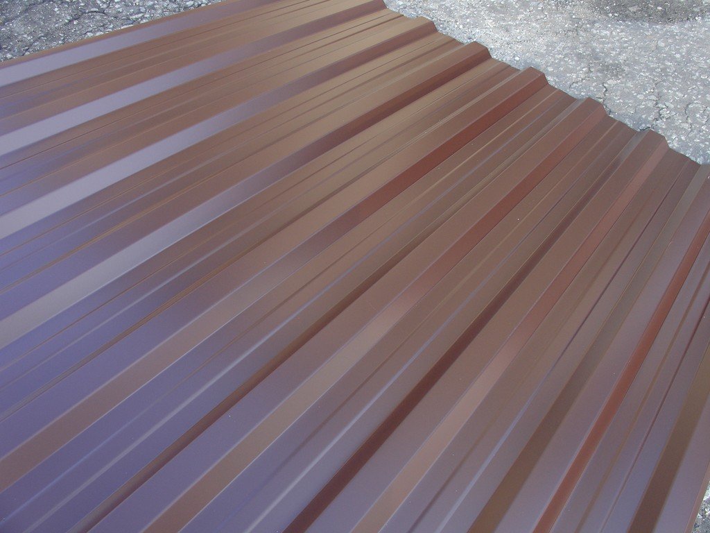 Blacha trapezowa dachowa T18 ocynkowana kolor - 7597003685 - oficjalne archiwum Allegro