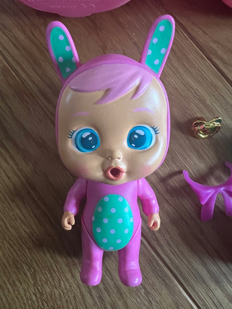 Coney Cry Babies Magic Tears lalka różowy królik - 12682223172 ...