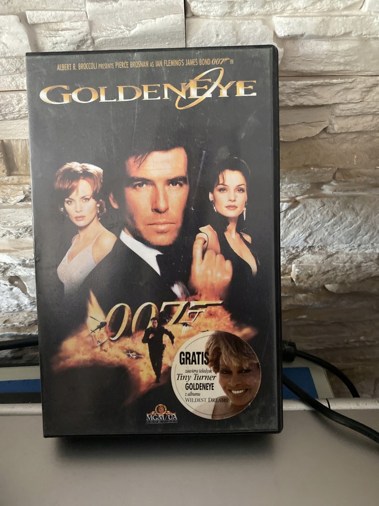 Goldeneye VHS James Bond - 12377695482 - oficjalne archiwum Allegro