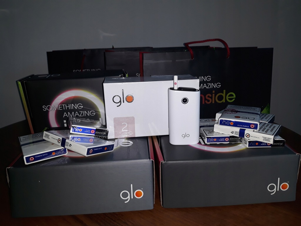 GLO urządzenie do podgrzewania tytoniu wkłady NEO - 8154680694 - oficjalne archiwum Allegro