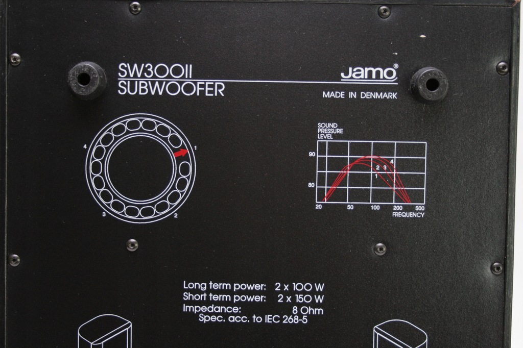 Купить Сабвуфер JAMO SW 300, конструкция с 2 динамиками: отзывы, фото и ...
