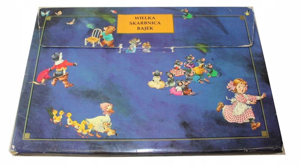 Wielka skarbnica bajek 9 książek - 12539516191 - oficjalne archiwum Allegro