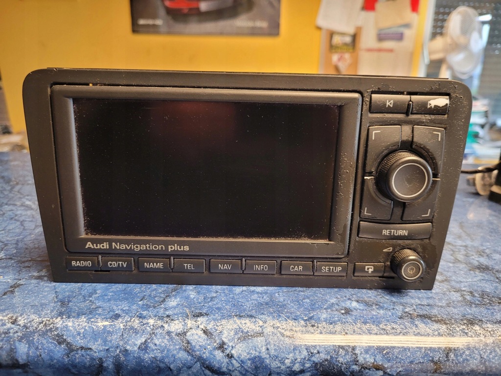 AUDI A3 8P NAWIGACJA RADIO RNS-E KOD 8P0035192H - 13780955698 - oficjalne archiwum Allegro