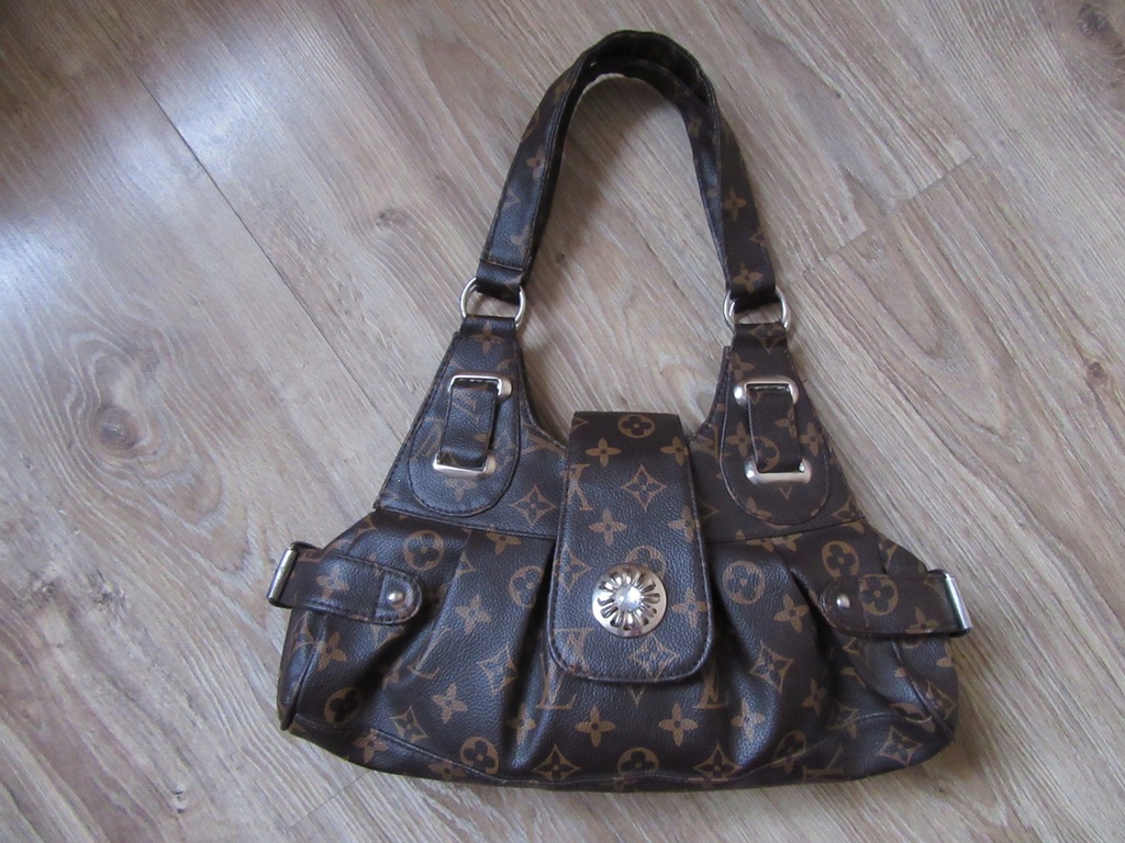 LOUIS VUITTON style mała torebka do ręki - 13185328271 - oficjalne archiwum Allegro
