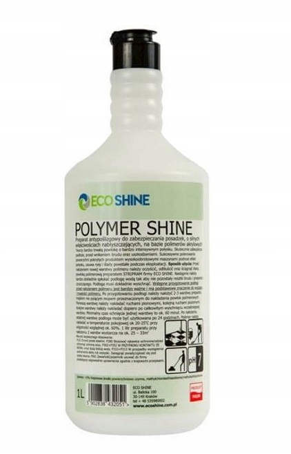 POLYMER SHINE 1L antypoślizgowy polimer do podłóg - 11995683046 ...