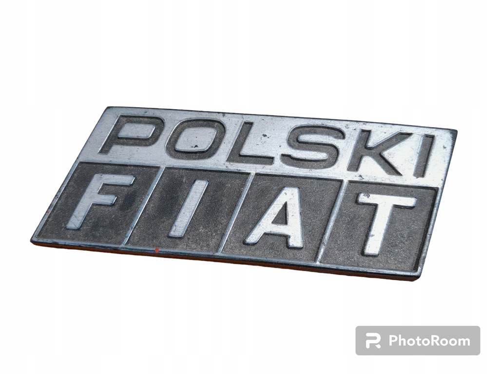 ZNACZEK EMBLEMAT LOGO NAPIS POLSKI FIAT 126P - 14991552982 - oficjalne ...
