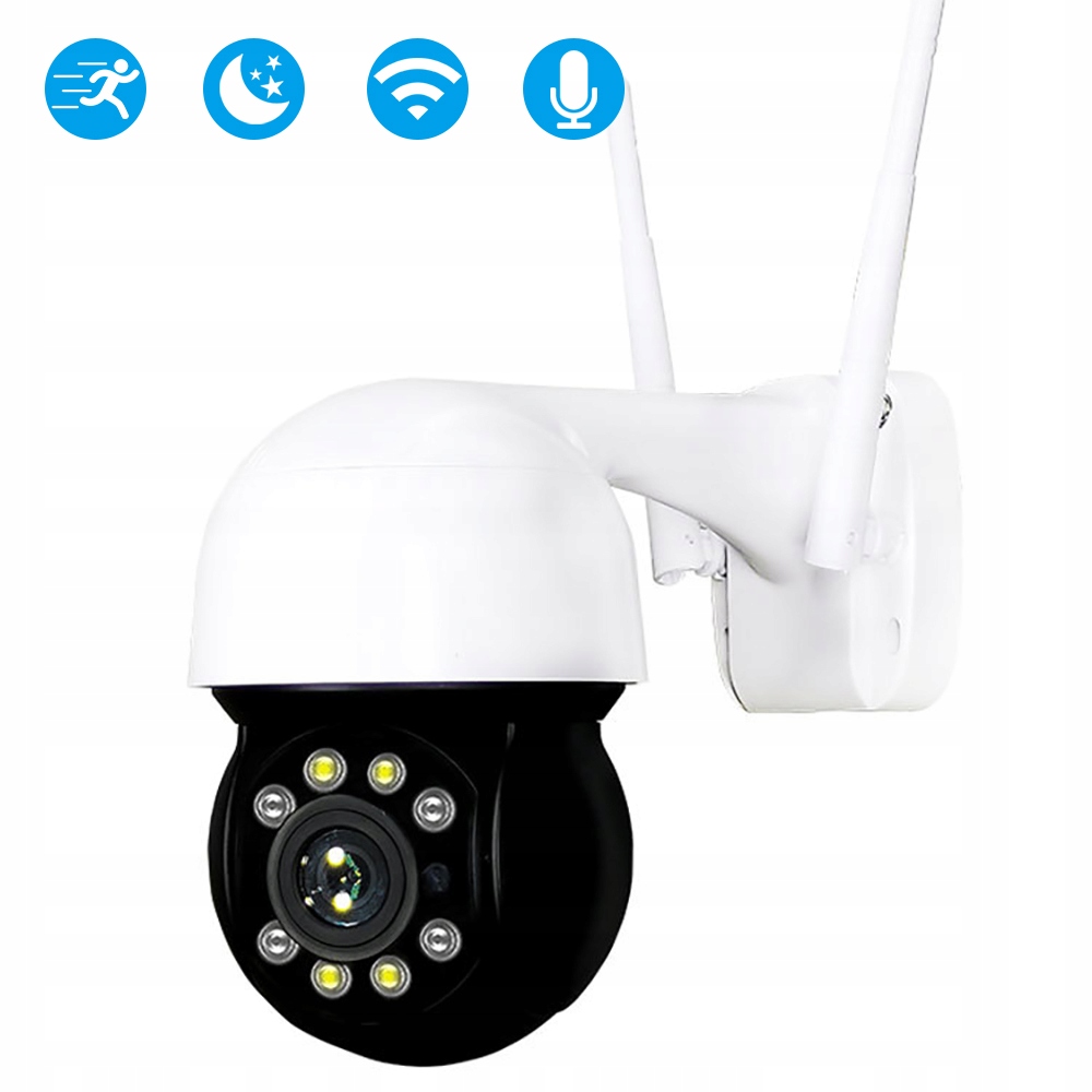 3MP WiFi kamera IP Mini kamery PTZ zewnętrzne - 11078832200 - oficjalne ...