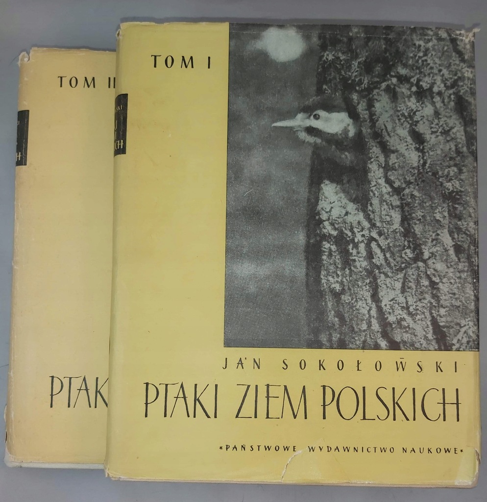 Ptaki ziem polskich Sokołowski tomy I-II 1958 r - 9981265708 ...