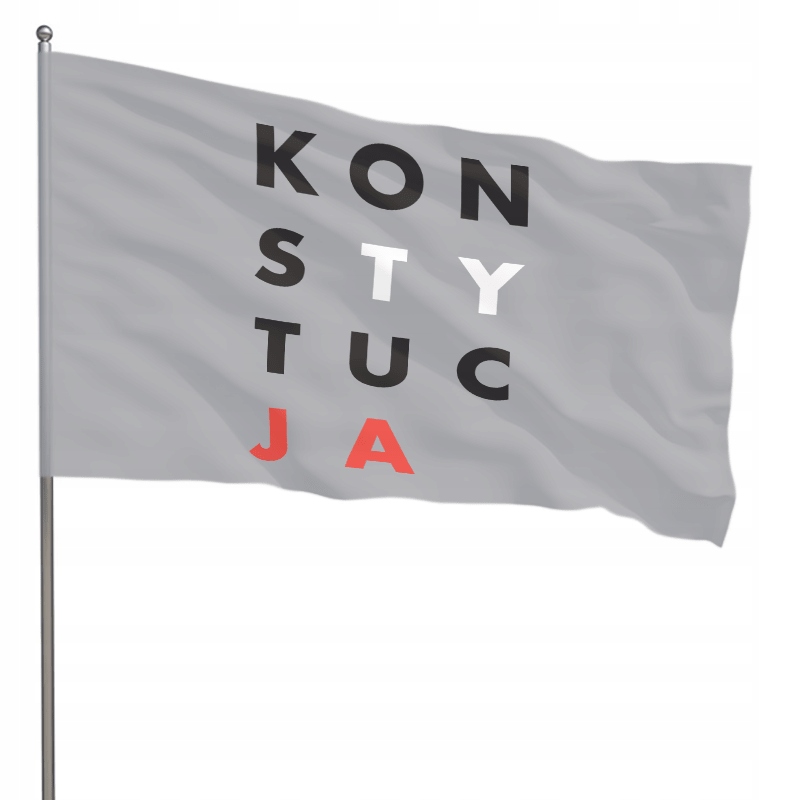 Flaga KONSTYTUCJA 70 x 110 cm anty PiS - 11852018030 - oficjalne ...
