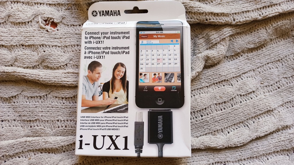 Yamaha i-UX1 USB-MIDI Interface - 10802023906 - oficjalne archiwum Allegro