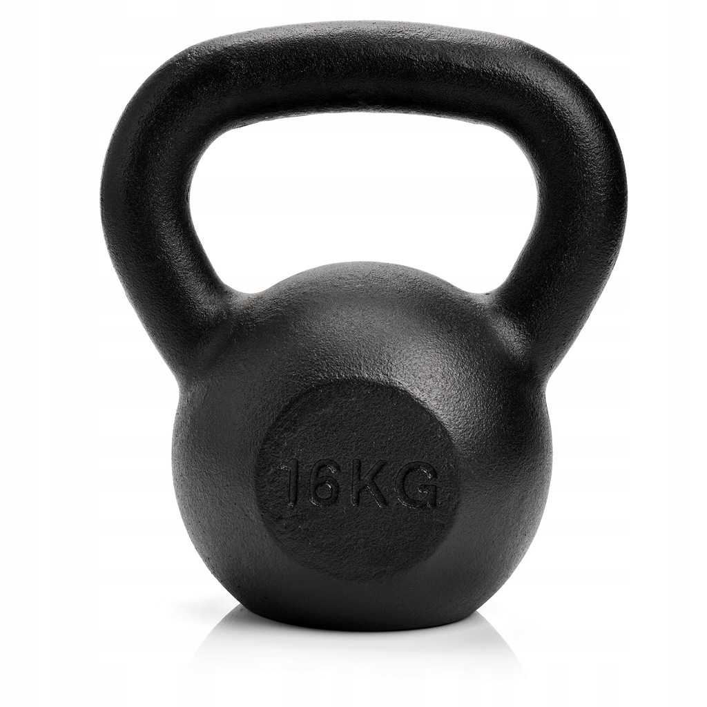 HANTEL KULA METEOR KETTLE BELL ŻELIWNY 16kg solidny trwały ergonomiczny - 14699828785 ...