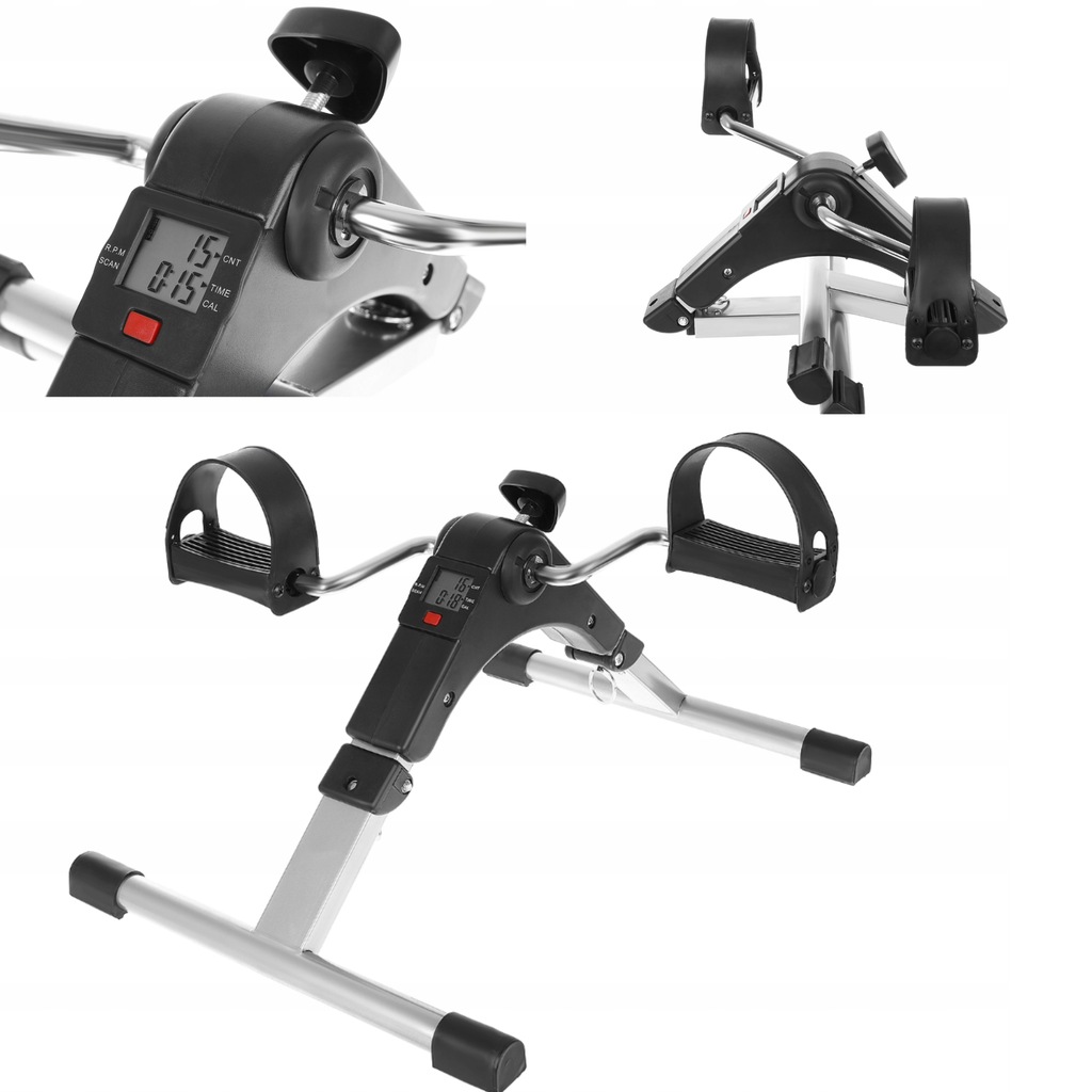 Rower treningowy mechaniczny Rotor rehabilitacyjny szary rowerek do ...