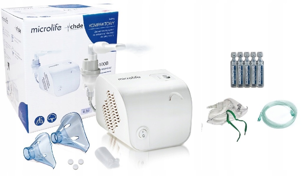 Inhalator Nebulizator Microlife NEB100 + 3 GRATISY - 8561734624 ...