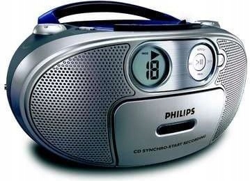 Radio Philips AZ1022/12 Radio//KASETA OPIS 691/21 - 11171412039 - oficjalne archiwum Allegro