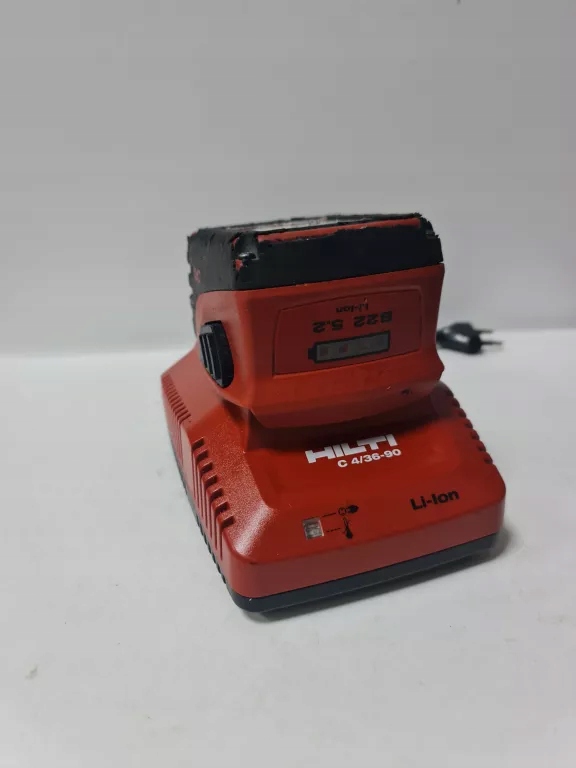 ŁADOWARKA HILTI C 4/36-90 + AKUMULATOR B22 5.2AH - 13620044943 - oficjalne archiwum Allegro