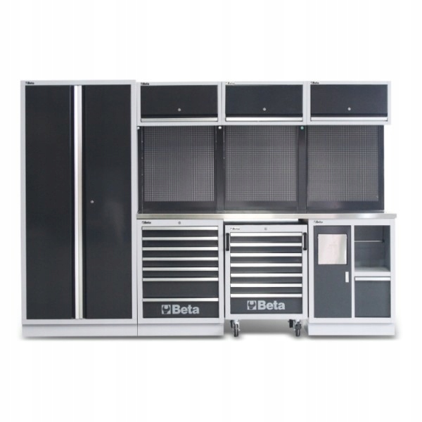ZESTAW MEBLI WARSZTATOWYCH C45 BETA C45/X MEBLE - 11196346356 ...