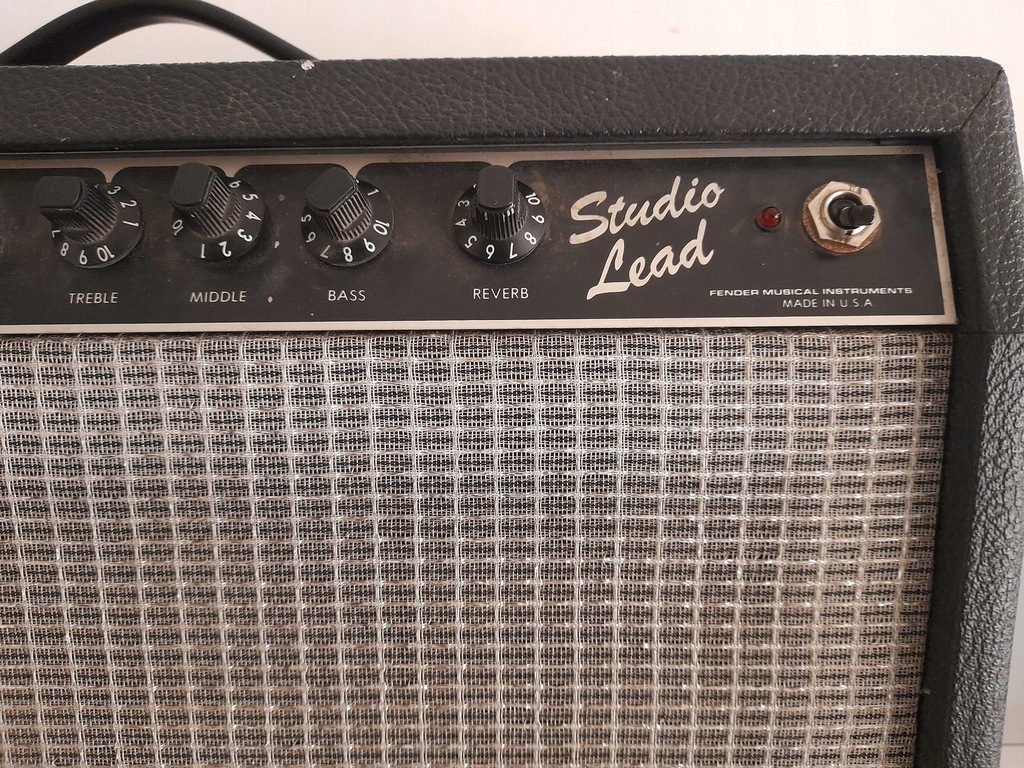 WZMACNIACZ GITAROWY FENDER STUDIO LEAD 125 WATTS - 12649301855 ...