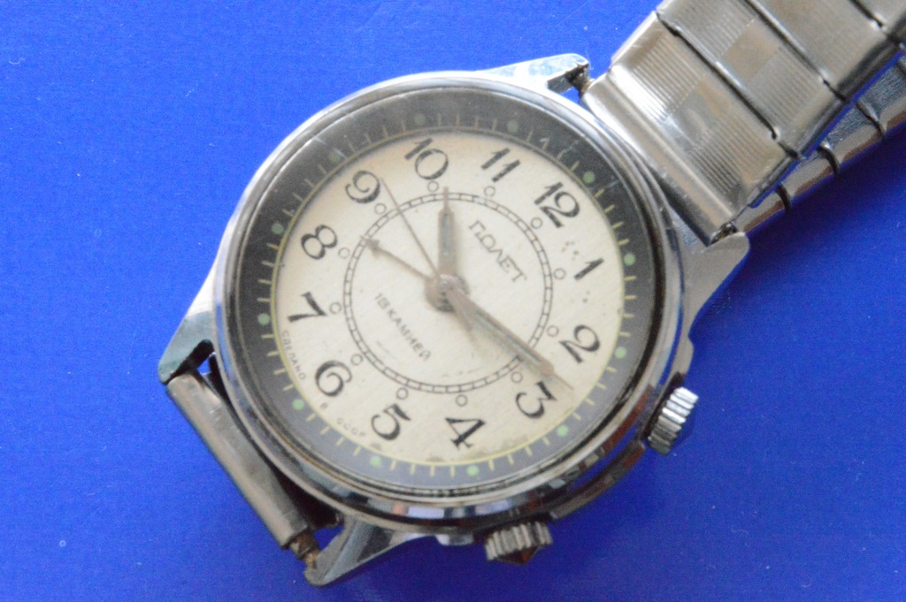 POLJOT BUDZIK SIGNAL 18 JEWELS CCCP ŁADNY STAN - 13439390533 ...