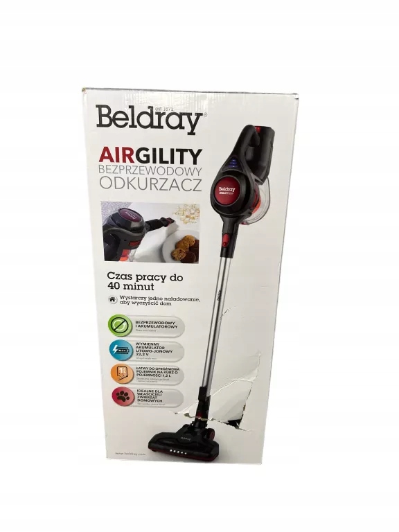 ODKURZACZ PIONOWY BELDRAY BEL0737NTFOB - 14411664228 - oficjalne ...