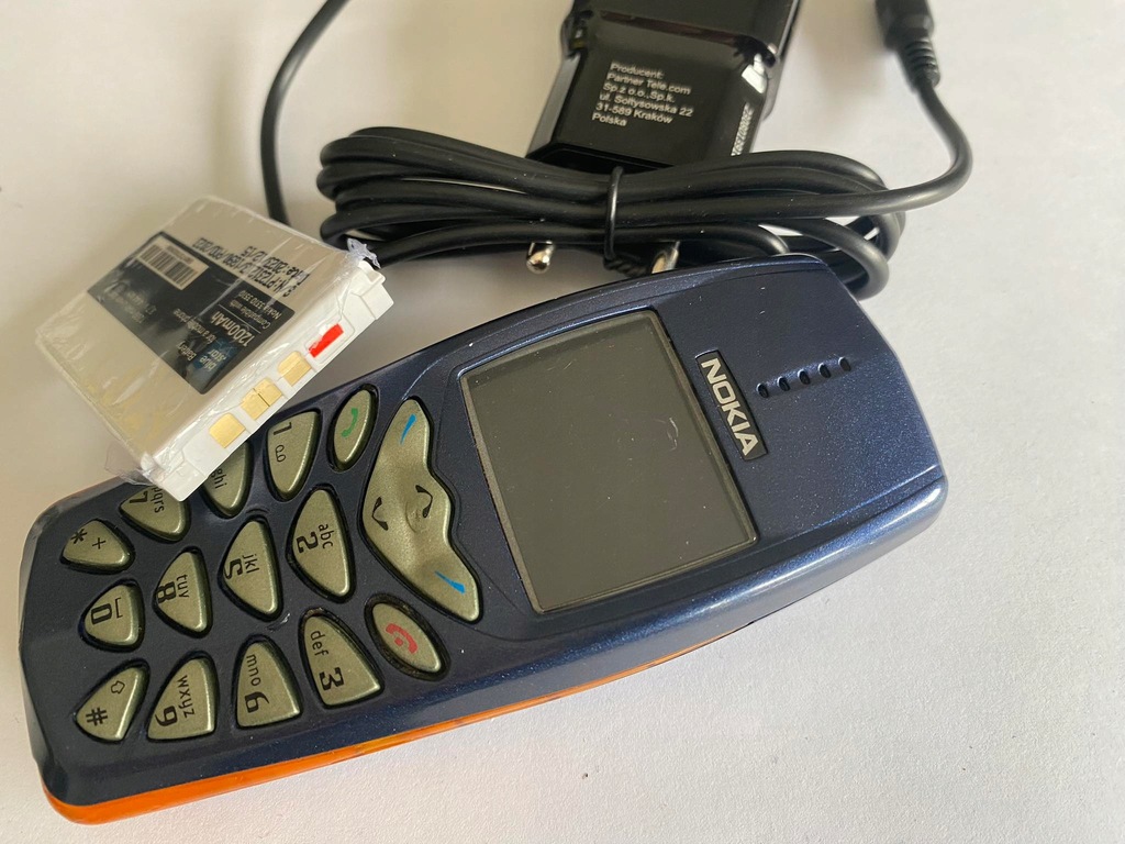NOKIA 3510i NOWA BATERIA +ŁADOWARKA - 15294460740 - oficjalne archiwum Allegro